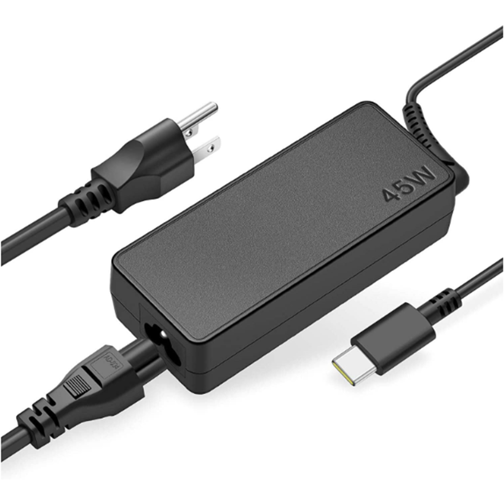 L43407-001 L19367-001 45W Type C USB-C Connector Adapter w/Power cord ...