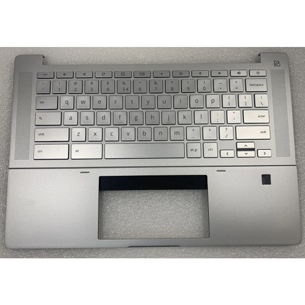 M03451-031 HP Pro C640 Chromebook Palmrest Keyboard Assembly Silver ...